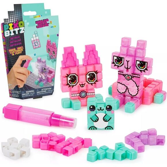 Pixobitz | Toys | Pixobitz Metallic Pack With 56 Water Fuse Beads ...